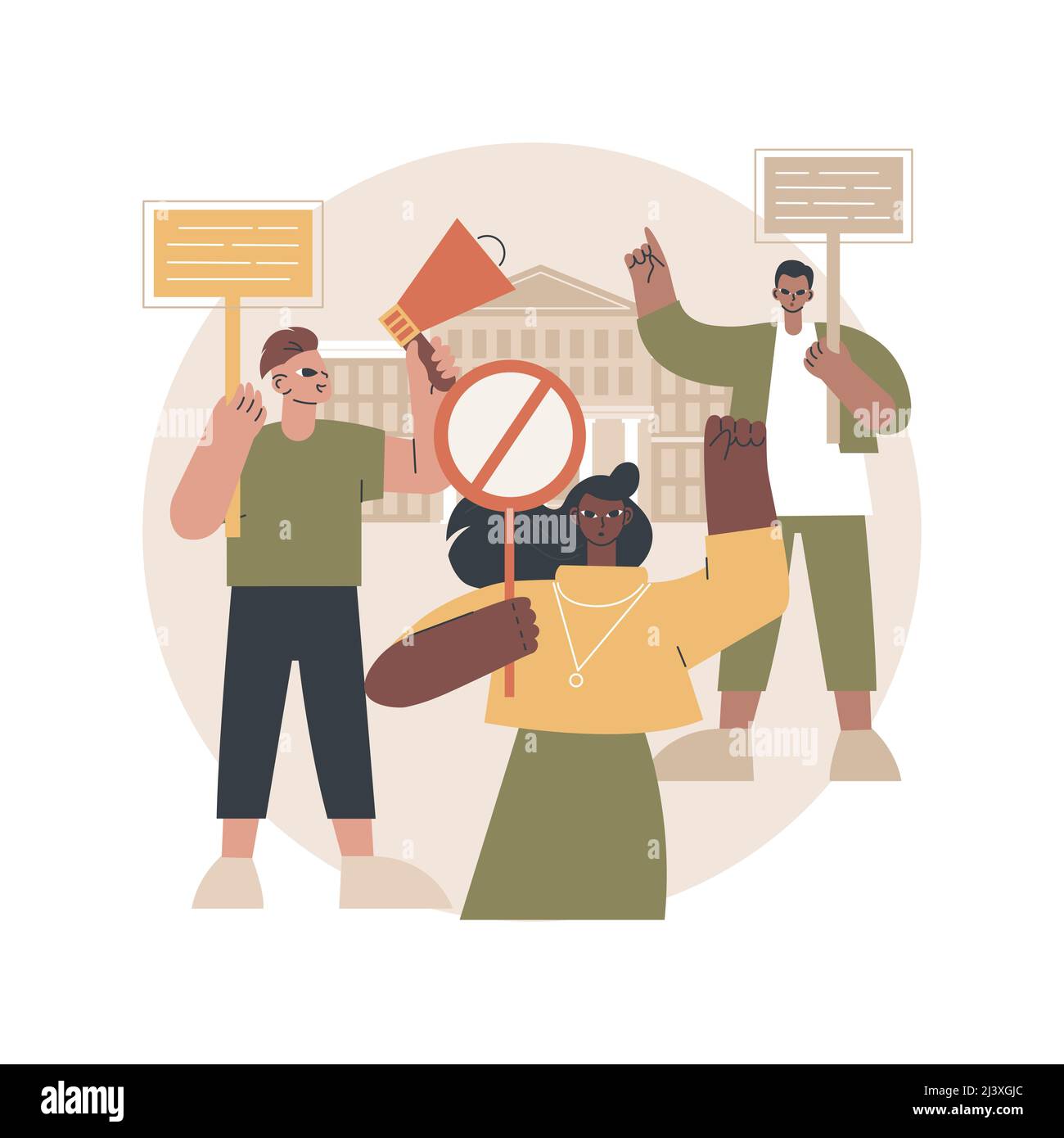 Campus crowd Stock Vector Images - Alamy