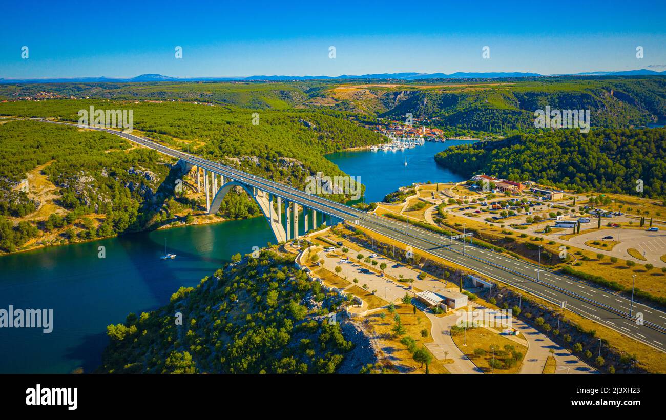 Highway bridge krka hi-res stock photography and images - Alamy