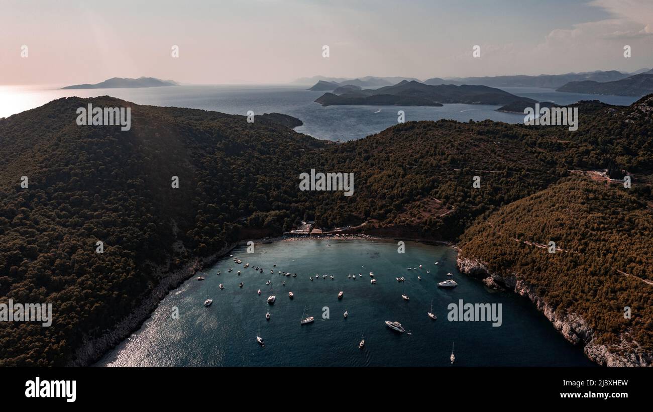 Lopud island sunj hi-res stock photography and images - Alamy