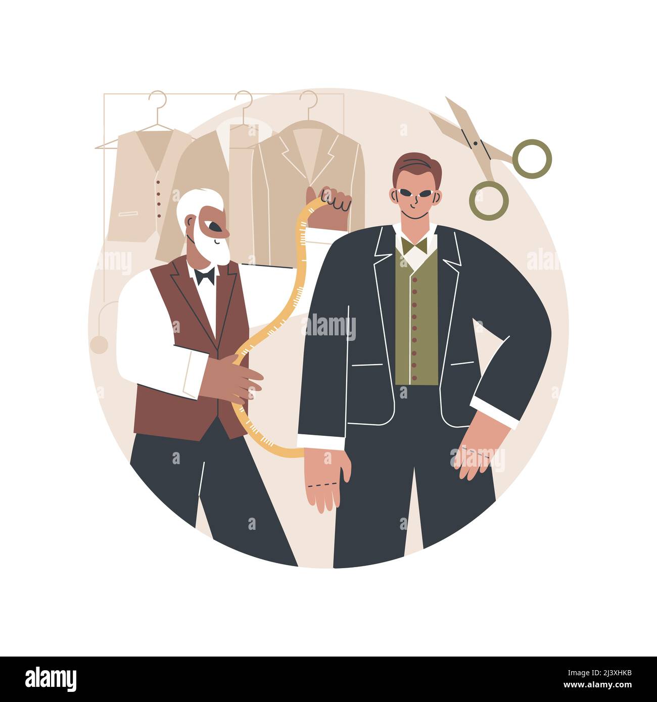 Showroom menswear Stock Vector Images - Alamy