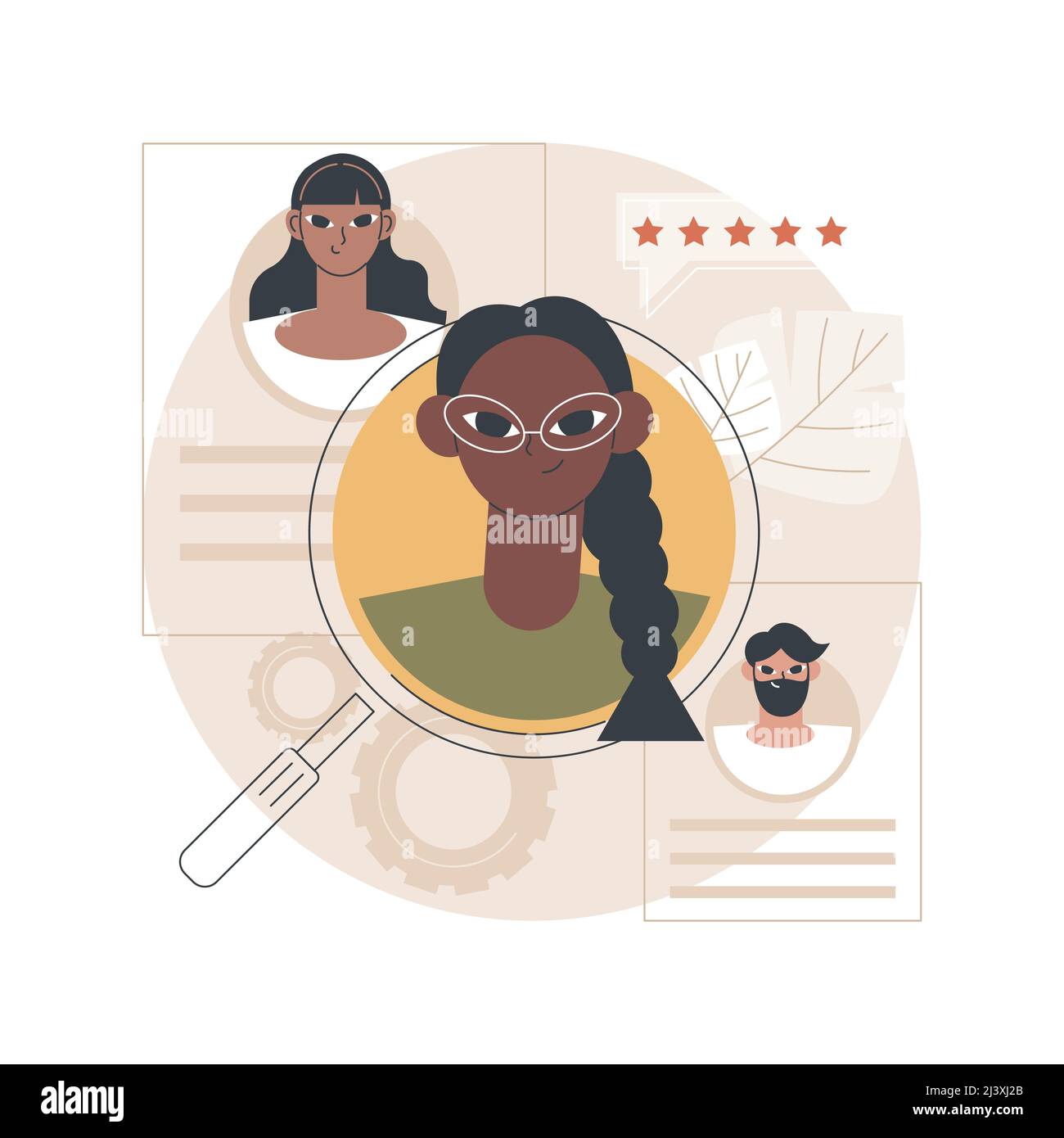 Talent acquisition vector vectors hi-res stock photography and images ...