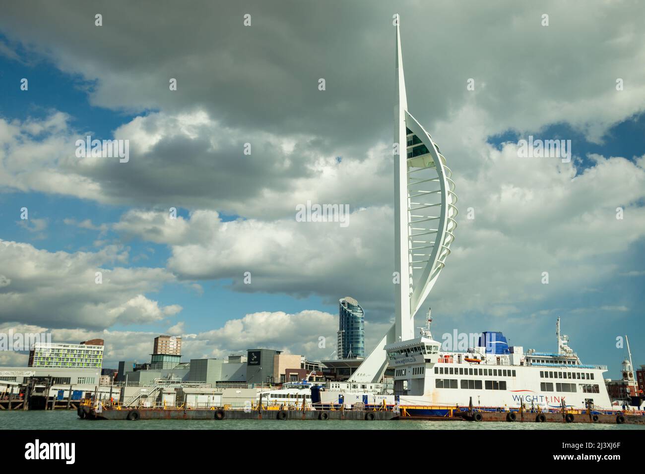 Spinnaker tower skyline hi-res stock photography and images - Alamy