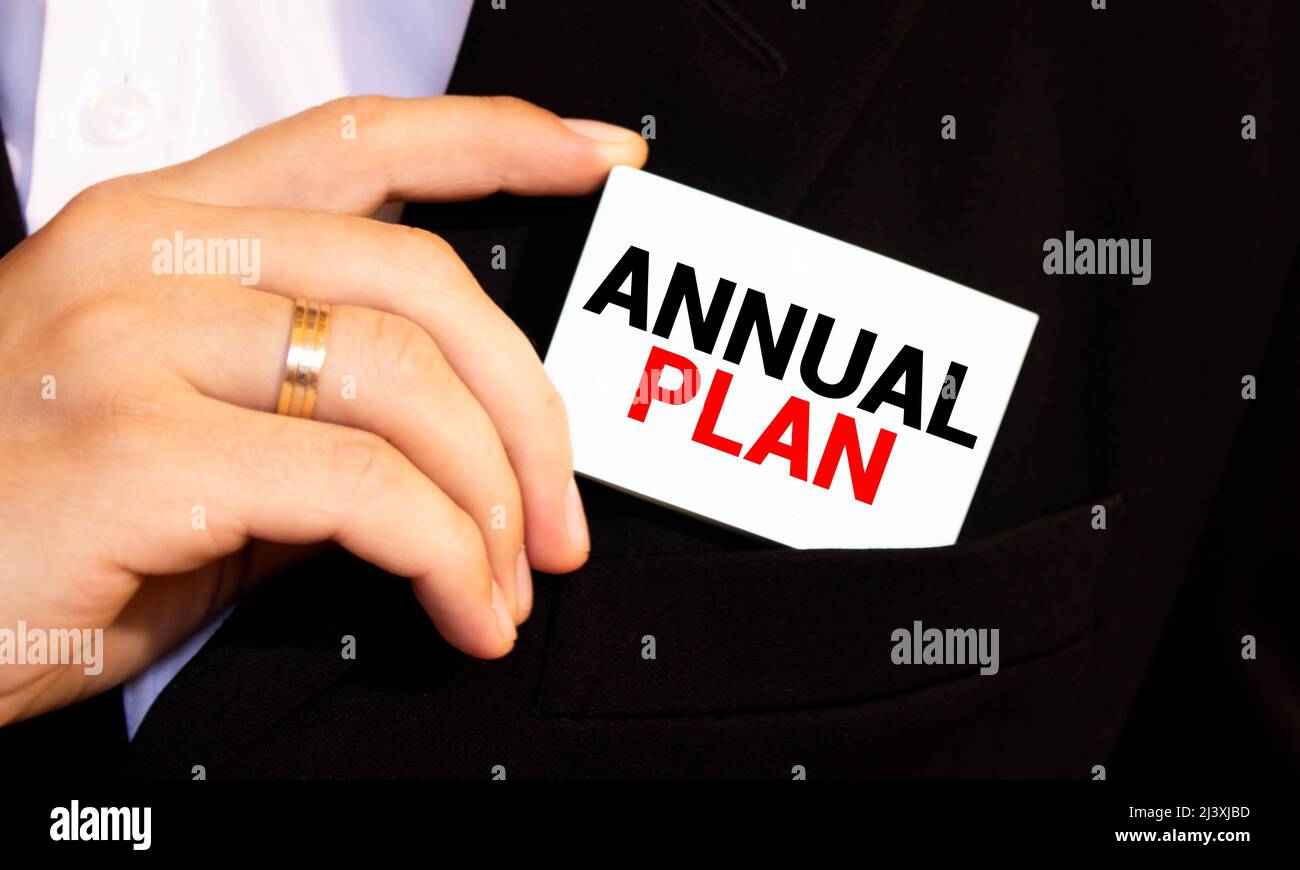 Annual plan hi-res stock photography and images - Alamy