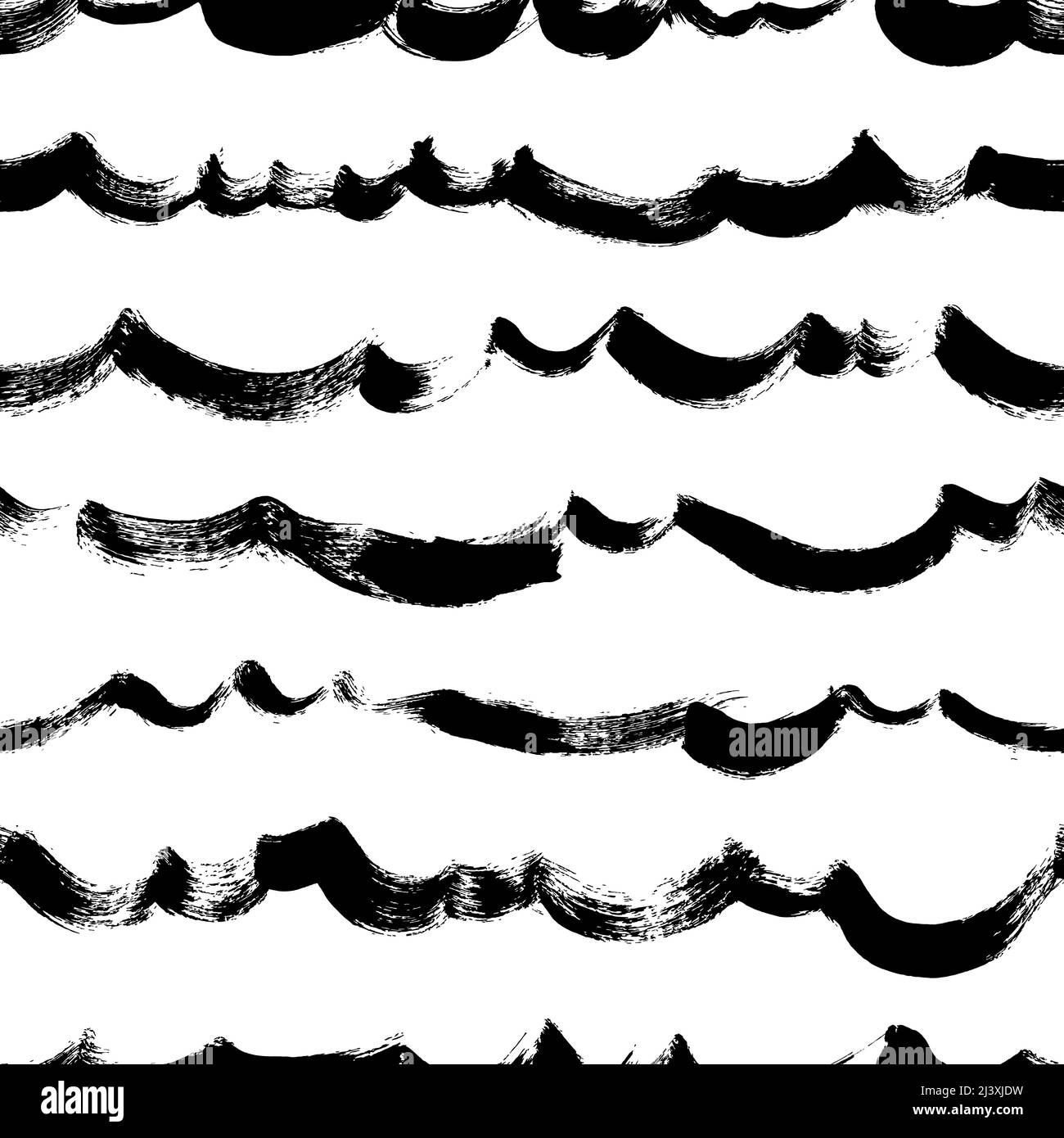 Brush strokes sea Stock Vector Images - Alamy