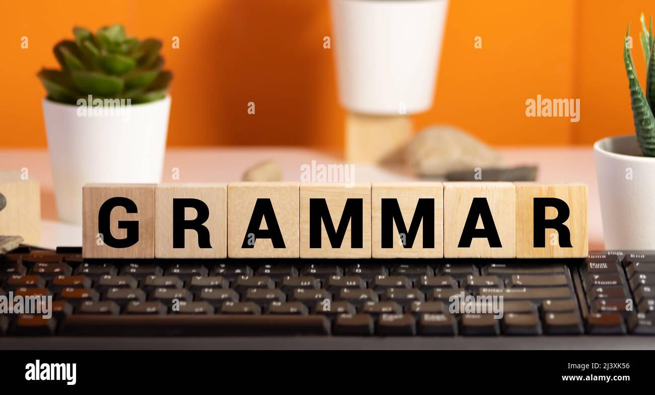 Grammar tense hi-res stock photography and images - Alamy