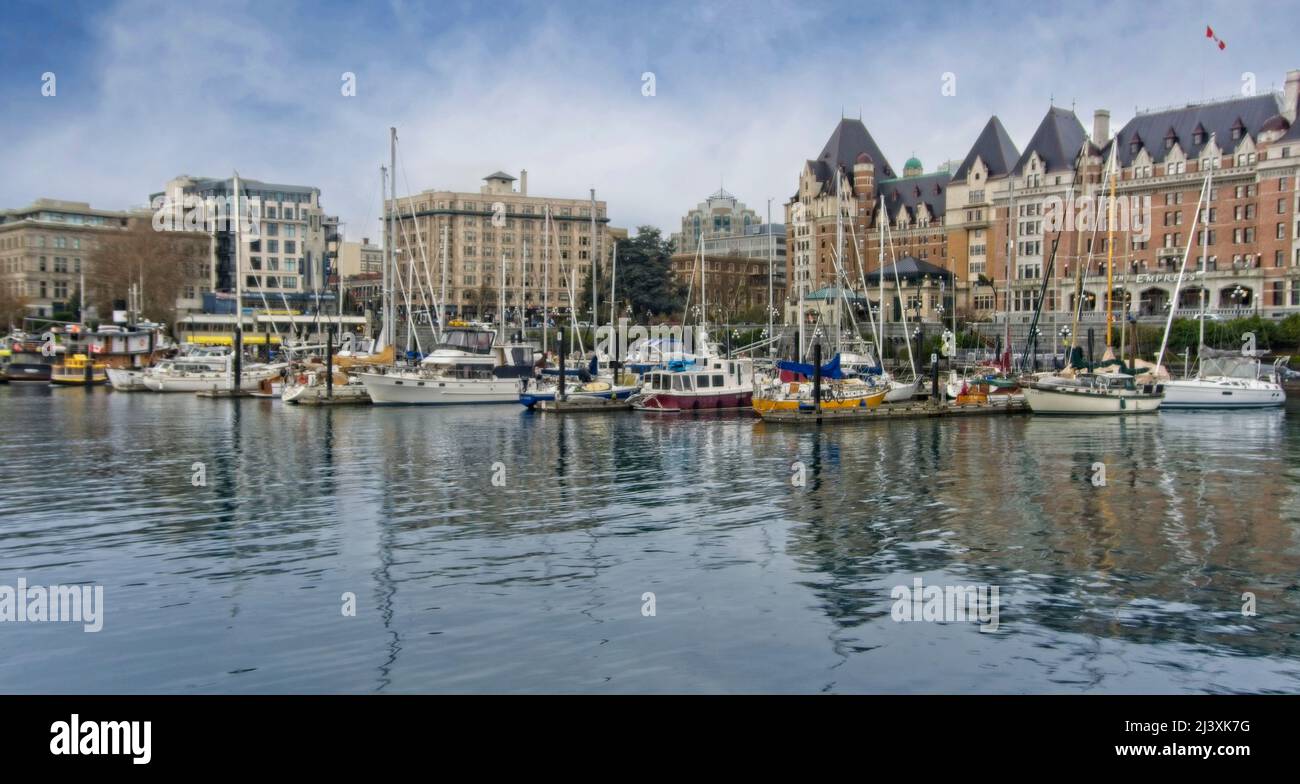 Victoria bc inner harbour hi-res stock photography and images - Alamy