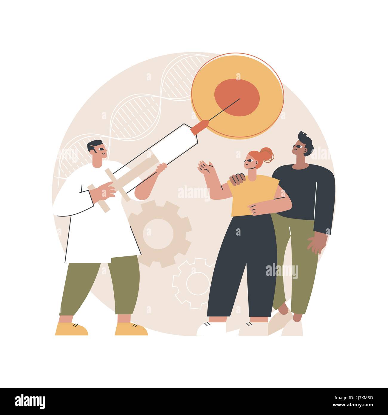 Artificial reproduction abstract concept vector illustration ... Artificial reproduction abstract concept vector illustration ...