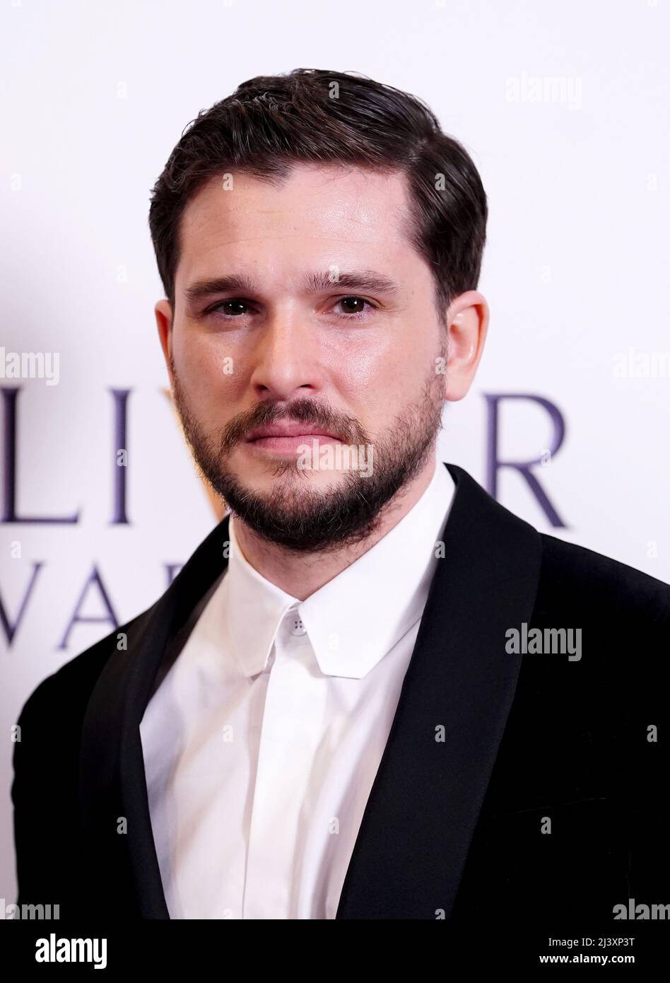 Kit Harington in the press room after presenting the award for Best ...