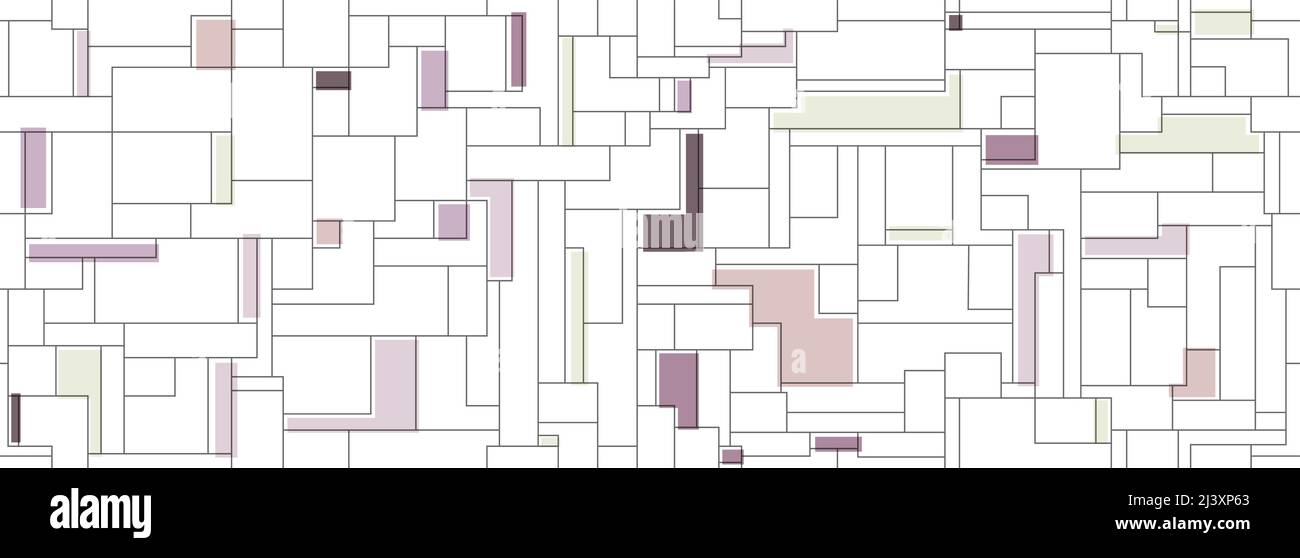 Abstract seamless linear pattern. Geometric shapes for textiles ...