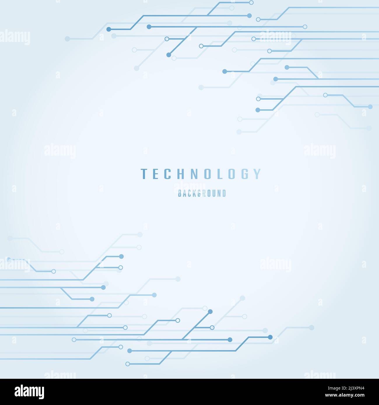 Technology background for banners, covers and booklets. Simple style ...