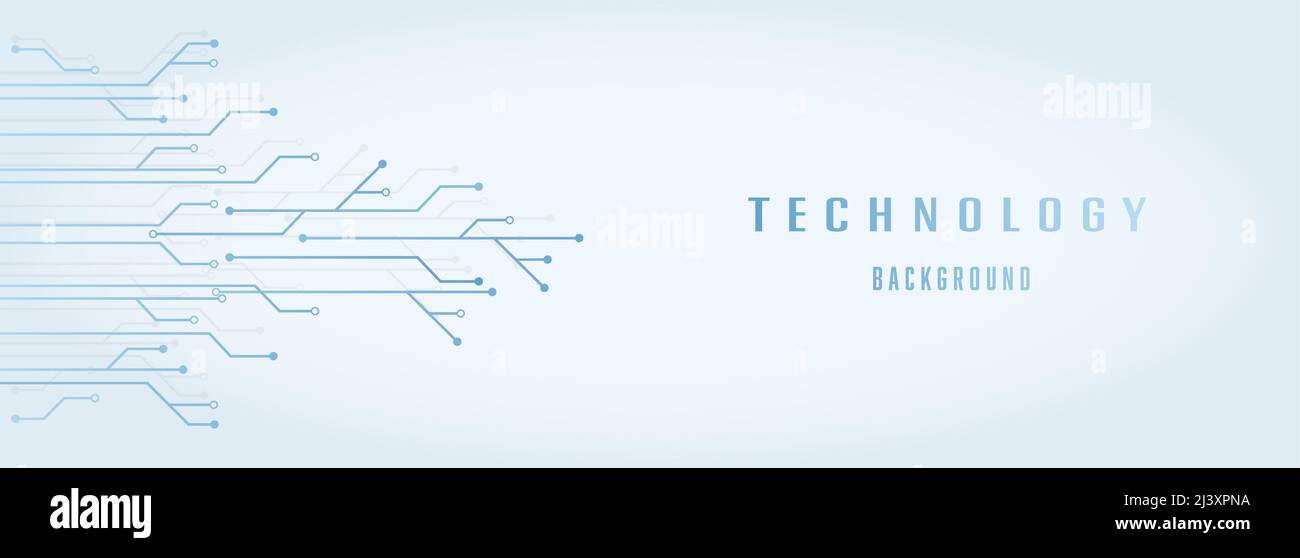 Technology background for banners, covers and booklets. Simple style ...