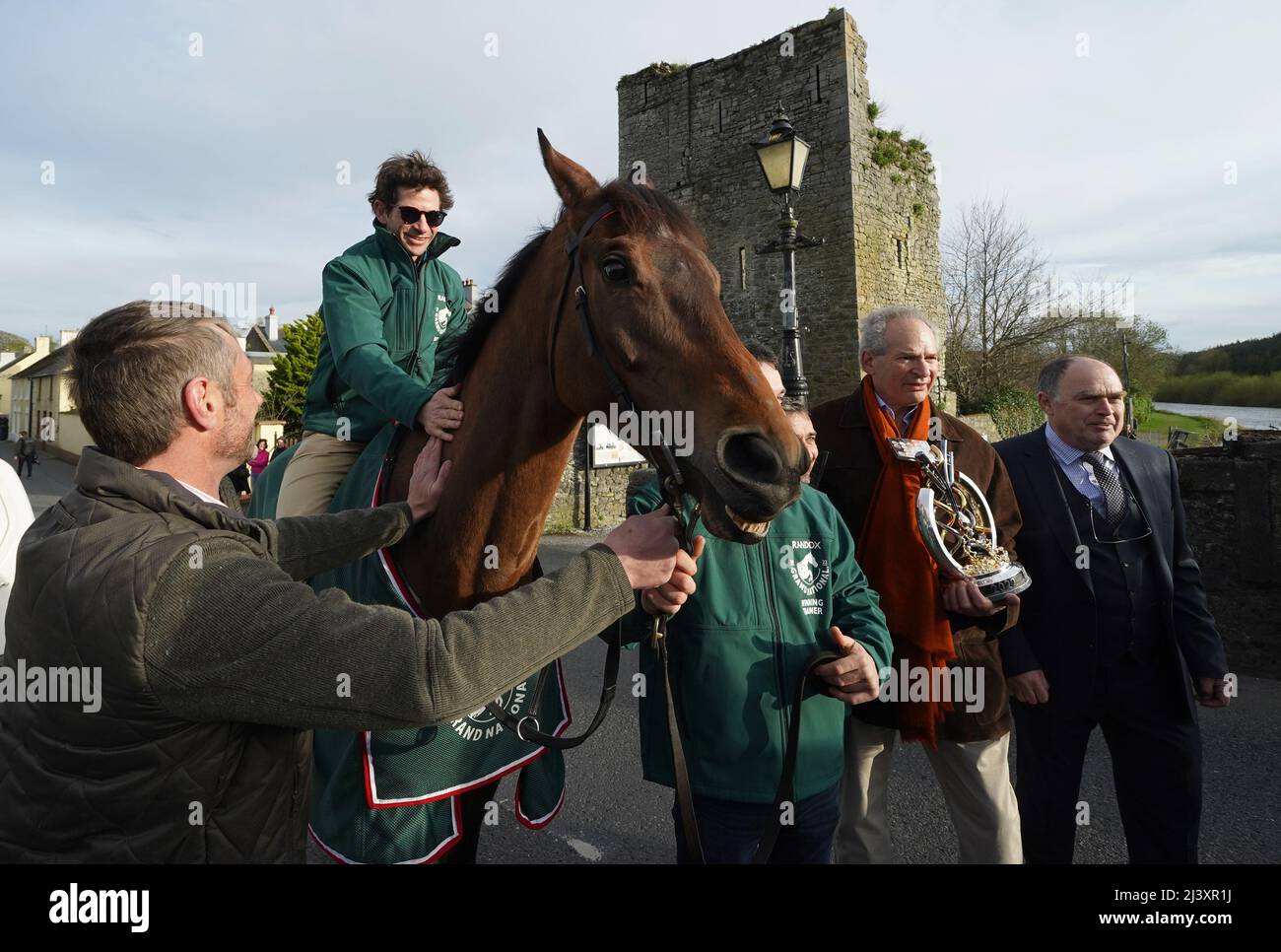 Sam waley cohen 2022 grand national winner hi-res stock photography and ...