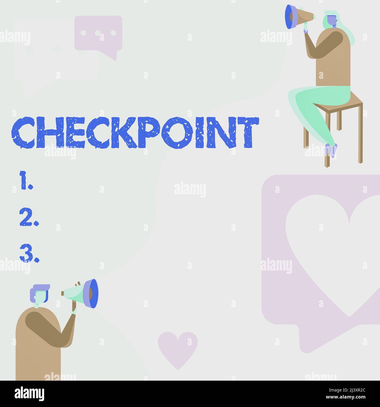 Conceptual caption Checkpoint. Word Written on manned entrance, where ...