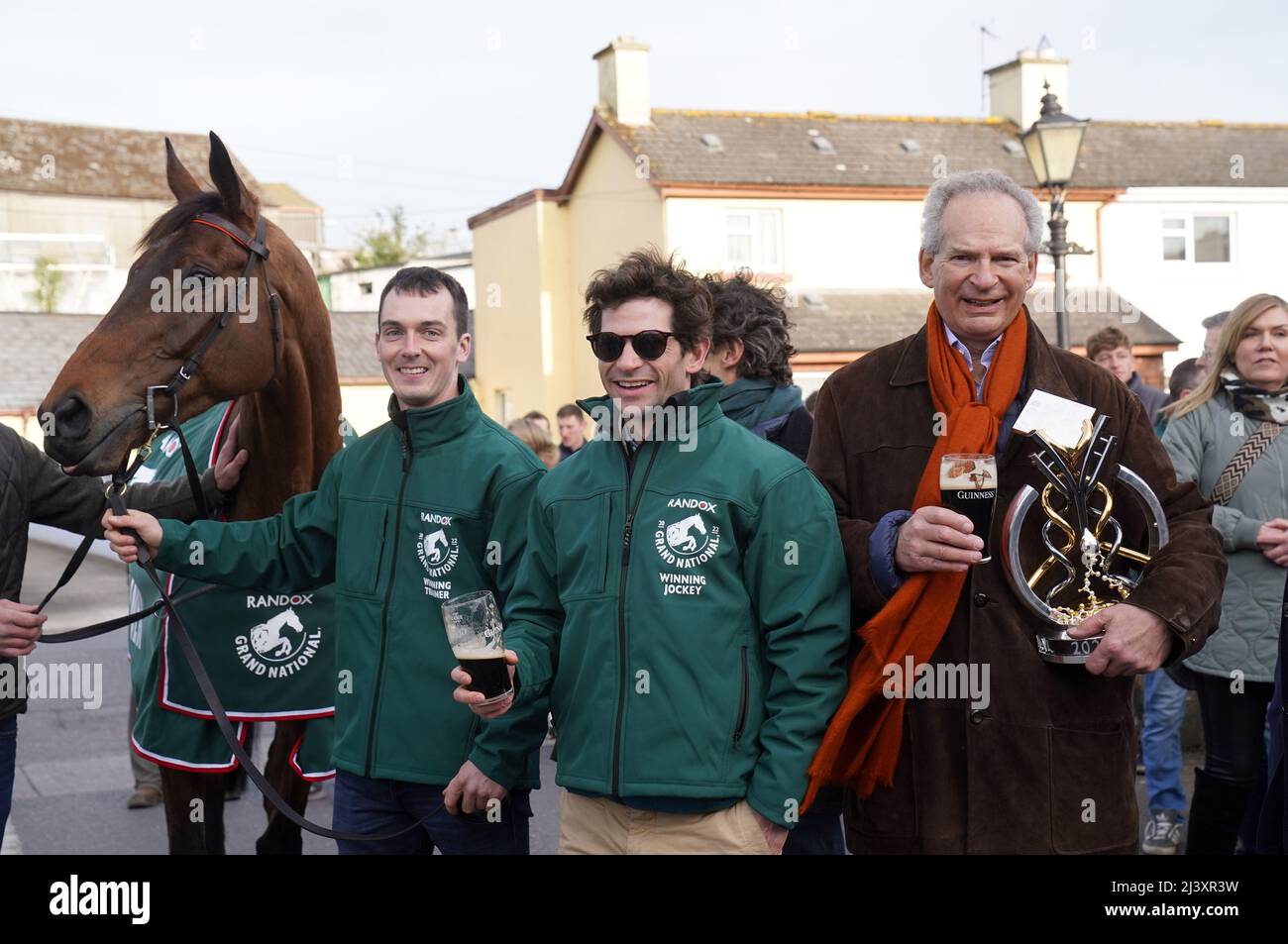 Sam waley cohen 2022 grand national winner hi-res stock photography and ...