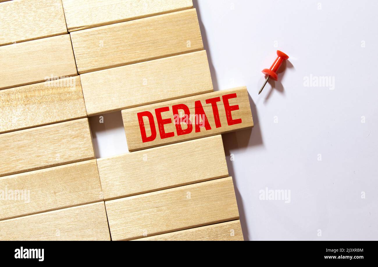 Word debate hi-res stock photography and images - Alamy