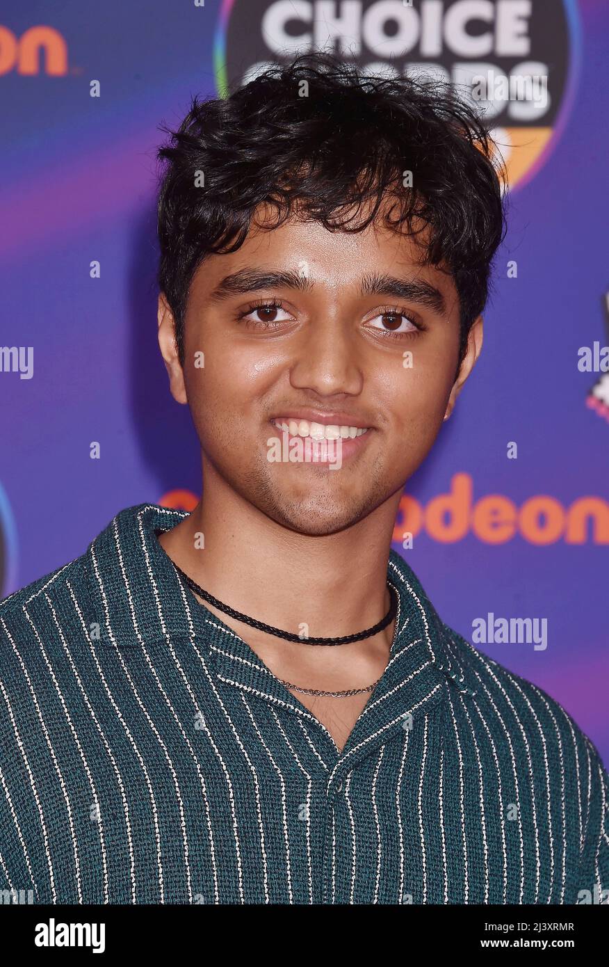 SANTA MONICA, CA - APRIL 09: Arjun Athalye attends the 2022 Nickelodeon ...