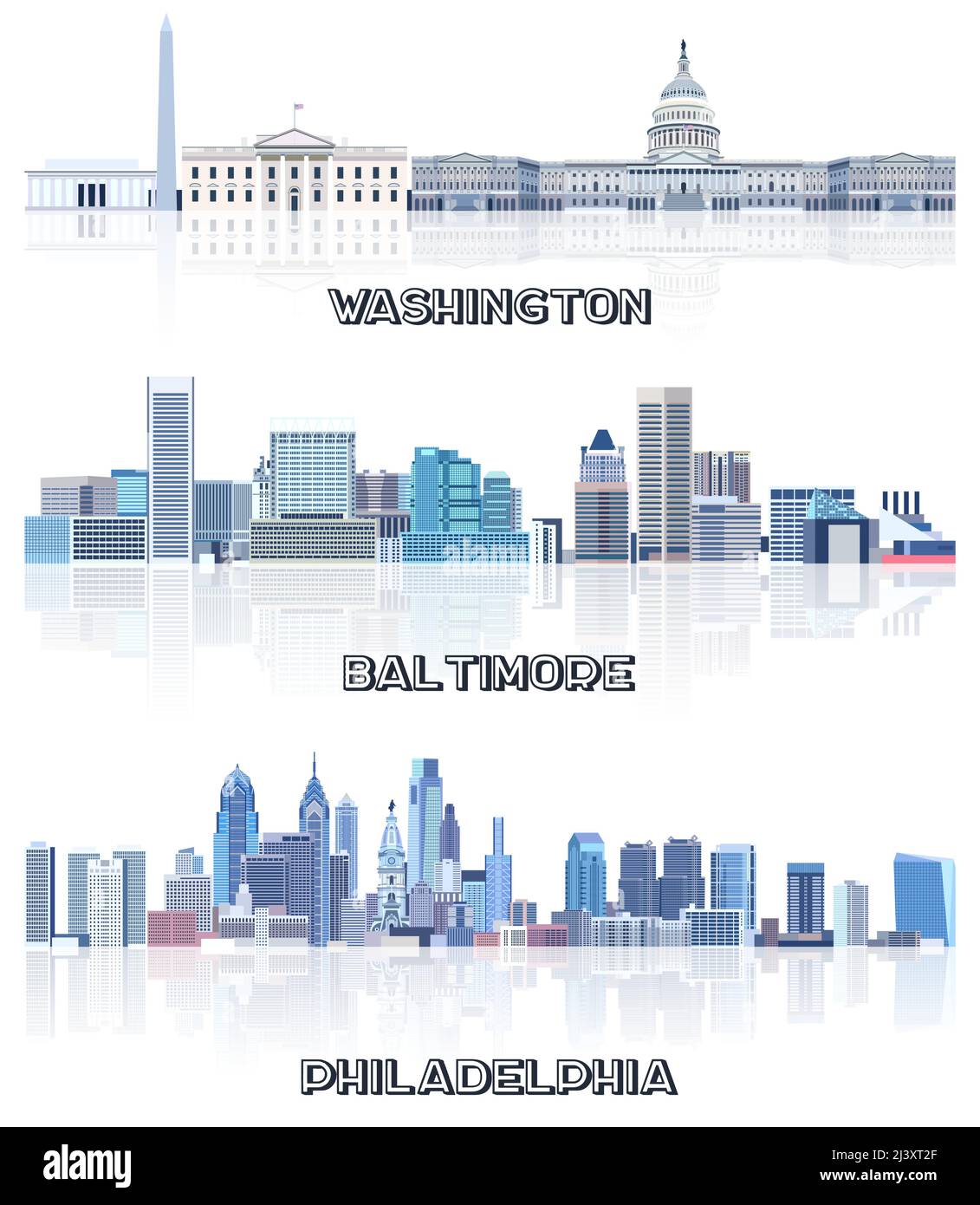 Baltimore washington Stock Vector Images - Alamy