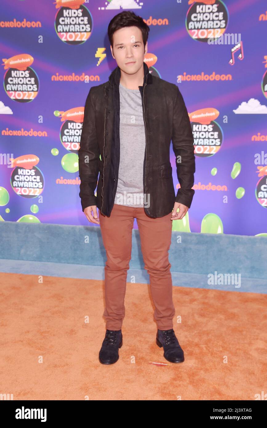 SANTA MONICA, CA - APRIL 09: Nathan Kress attends the 2022 Nickelodeon ...