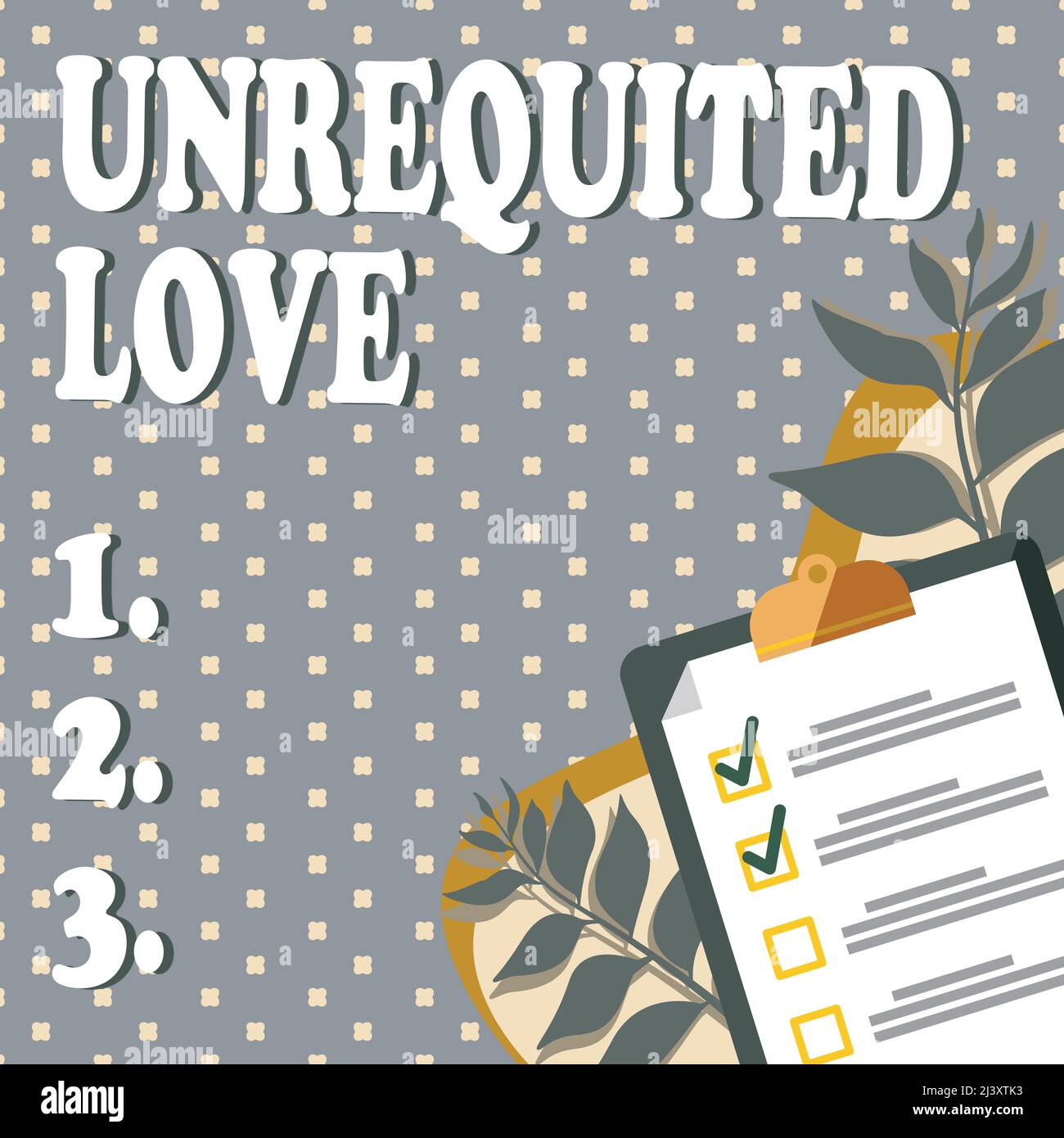 Text sign showing Unrequited Love. Word Written on not openly ...