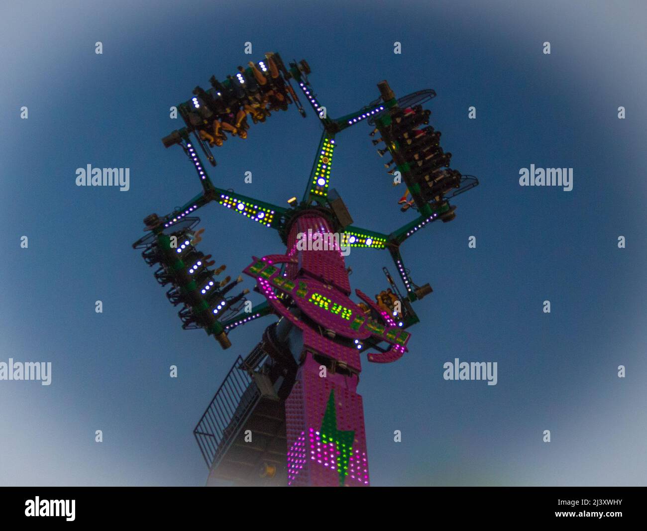 Zipper carnival ride hi-res stock photography and images - Alamy