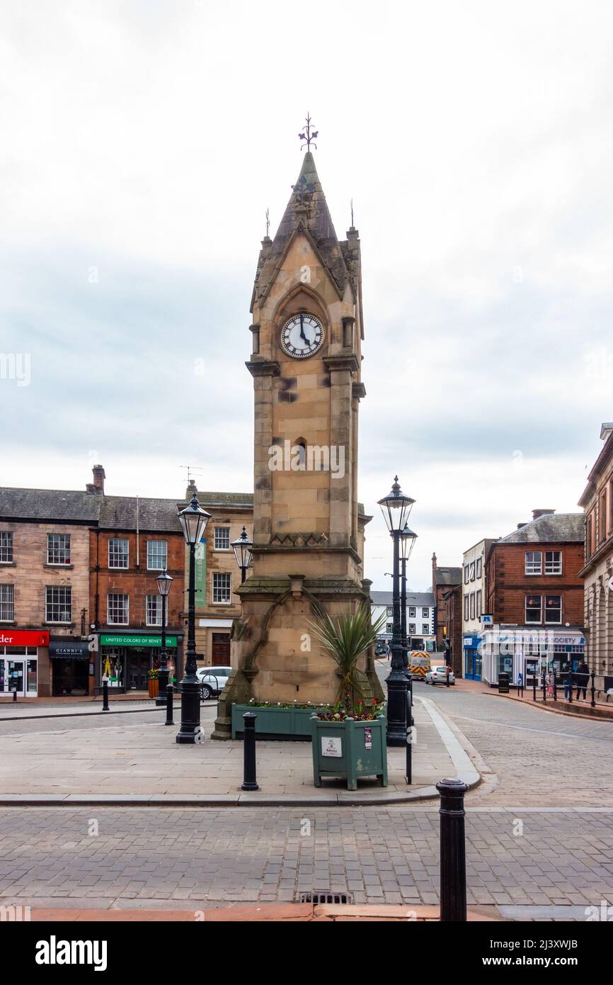 Penrith town centre market square hi-res stock photography and images ...