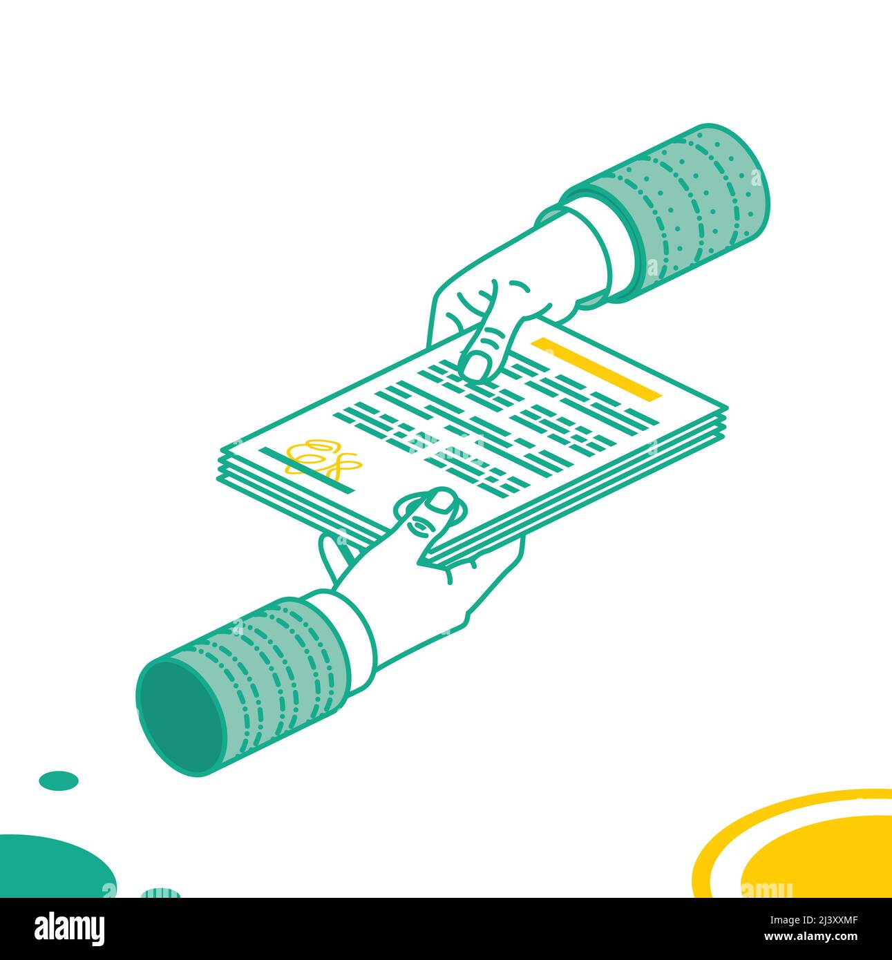 Hand take form Stock Vector Images - Alamy