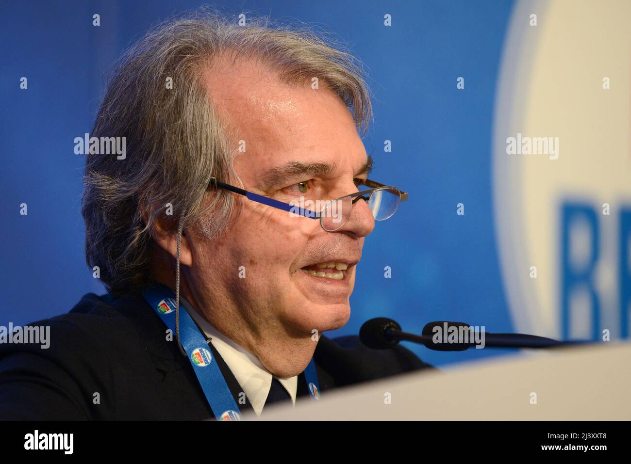Rome, Italy. 09th Apr, 2022. Renato Brunetta, Forza Italia Credit ...
