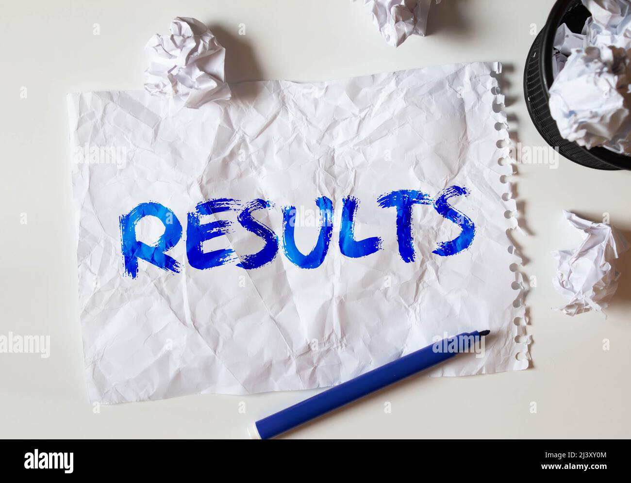 Results word hi-res stock photography and images - Alamy