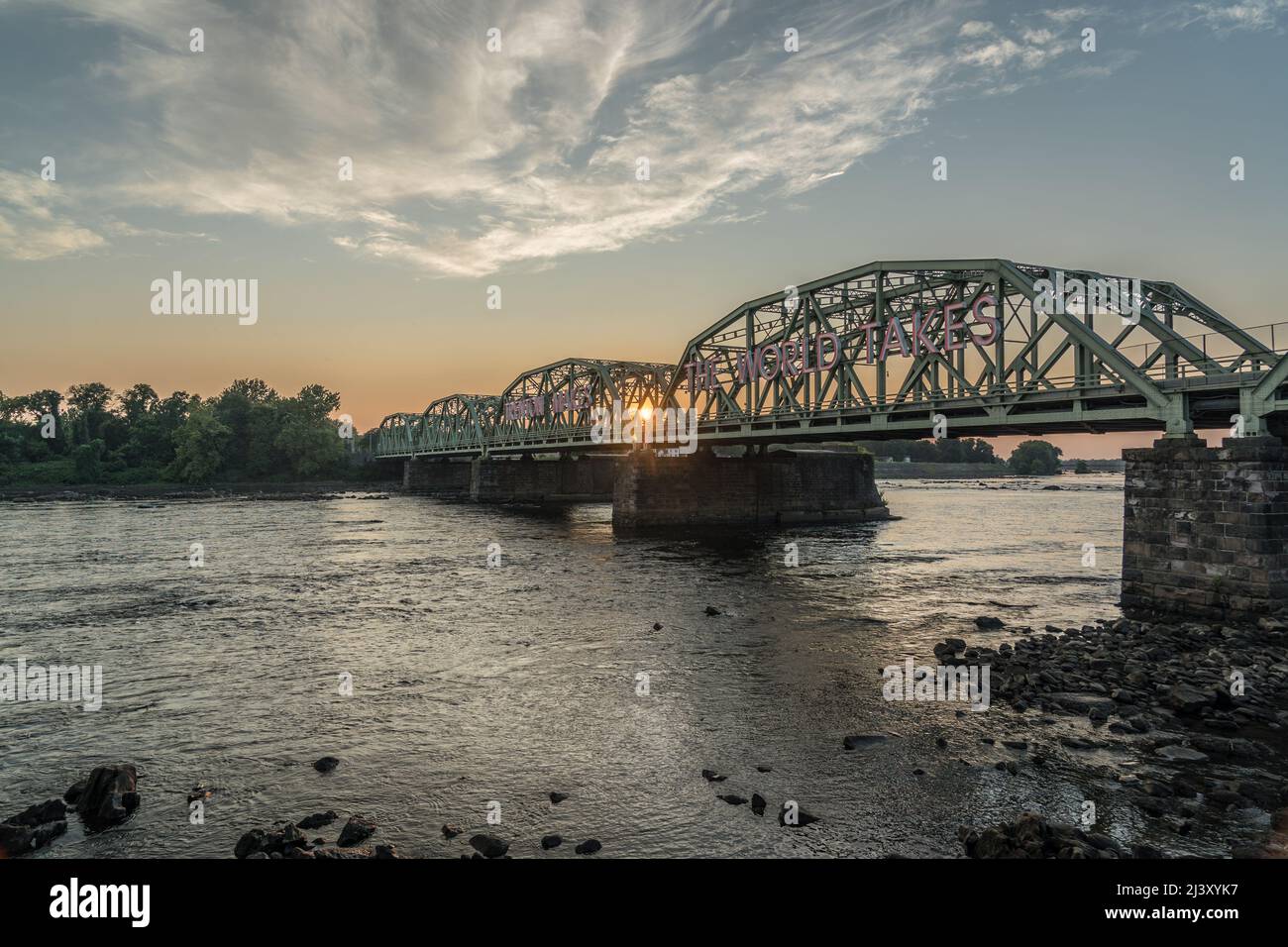 Trenton bridge hi-res stock photography and images - Alamy