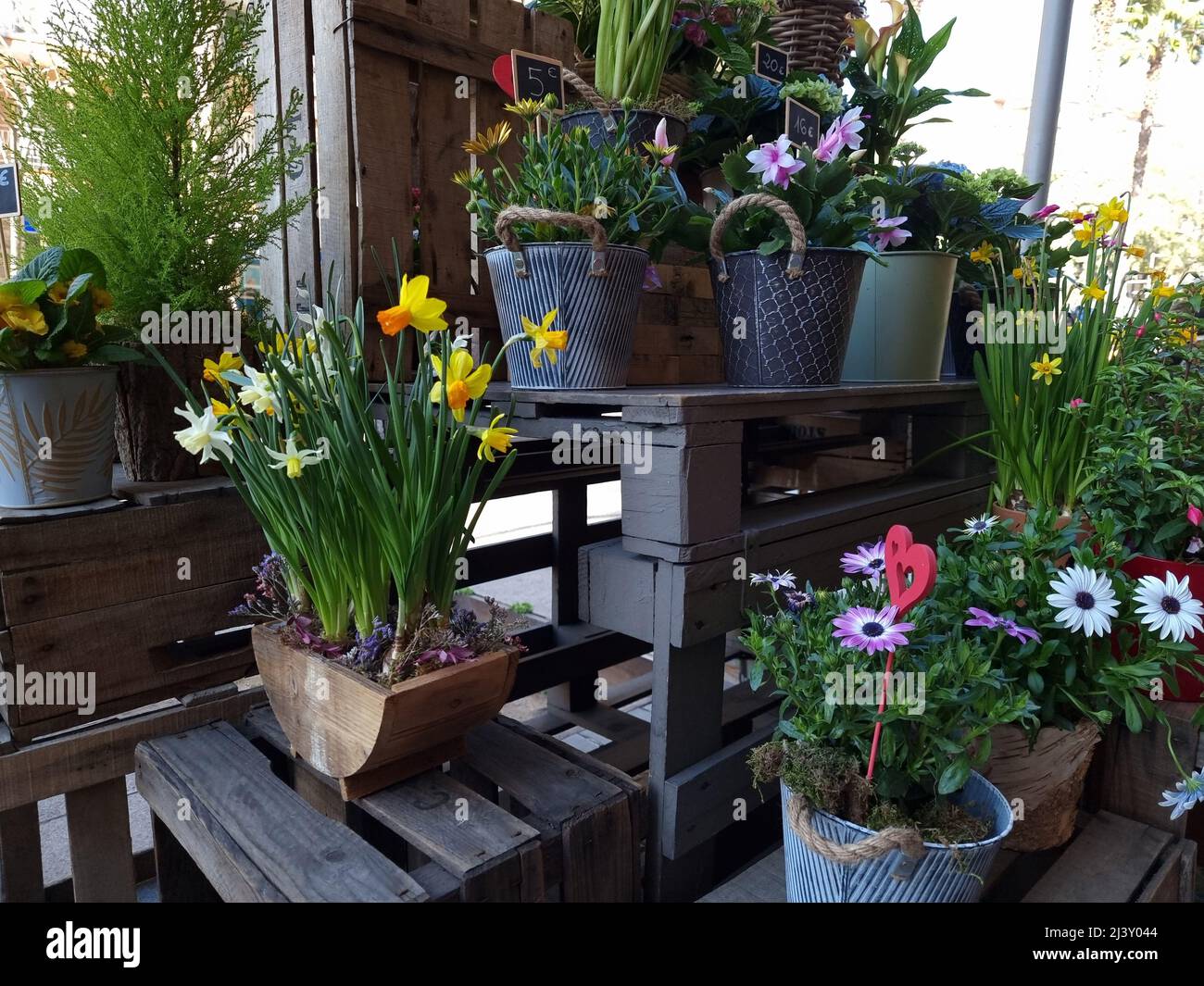 Vintage shopping barcelona hi-res stock photography and images - Alamy