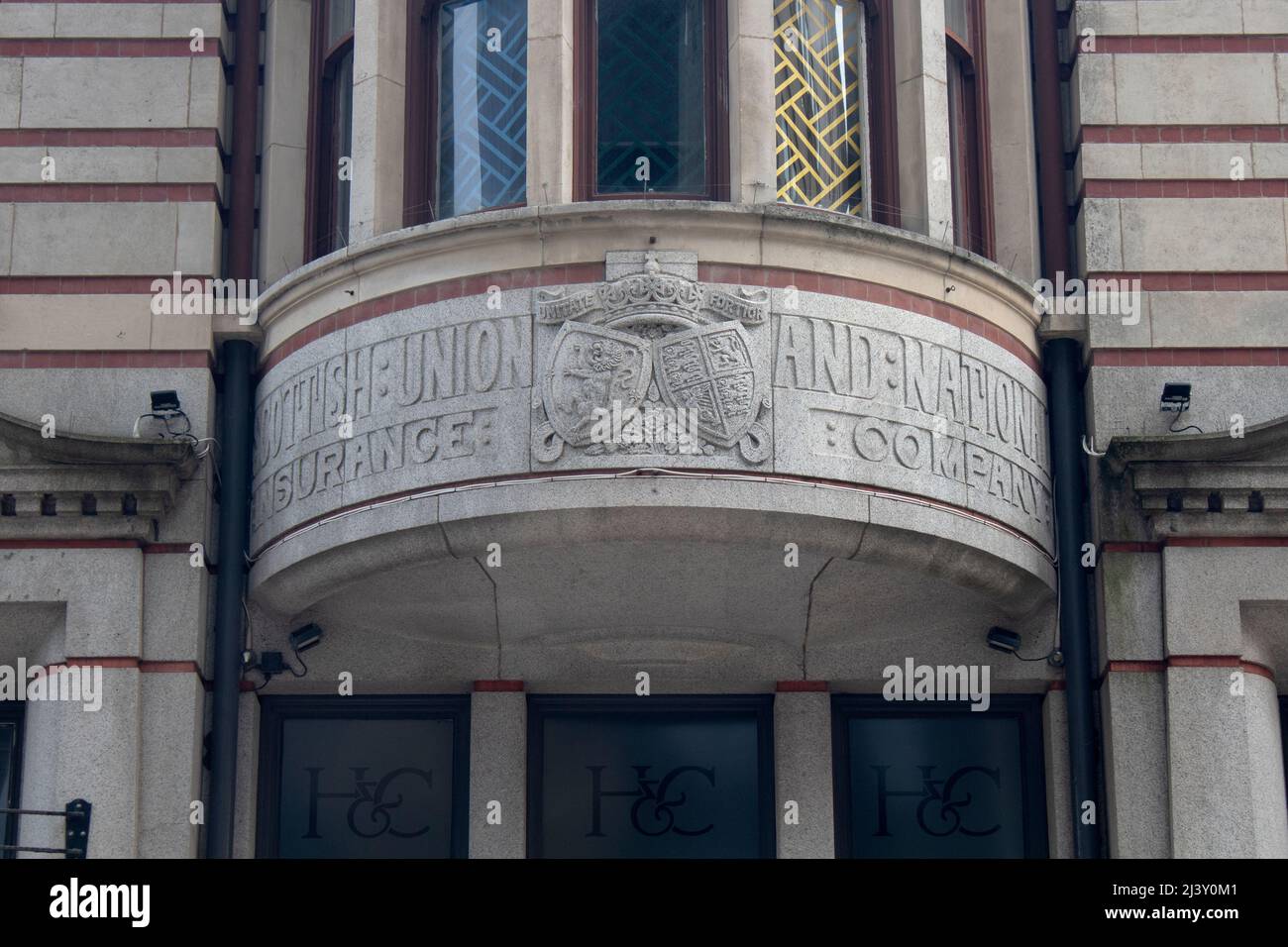 The scottish union and national insurance company hi-res stock ...