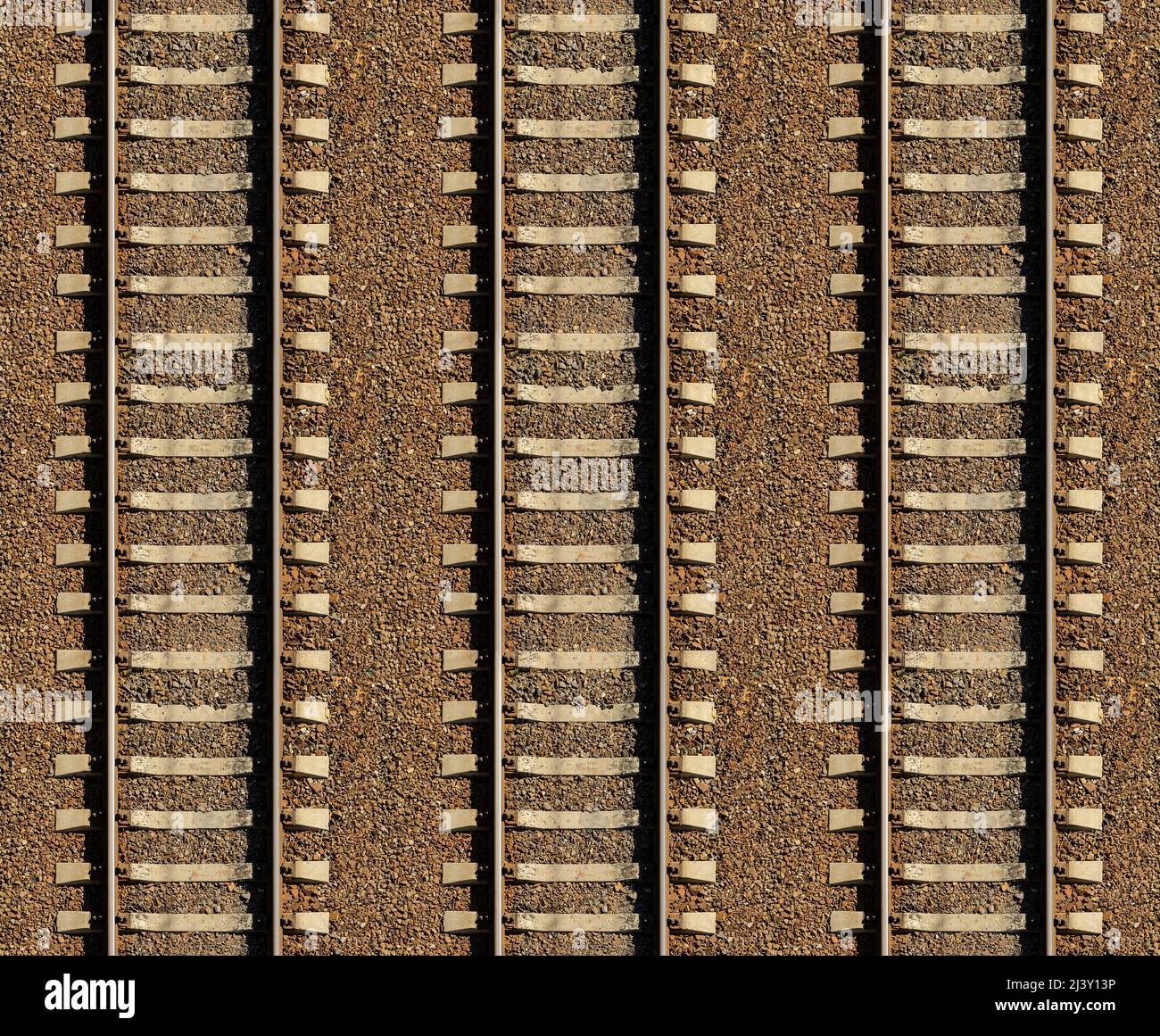 Seamless railroad Pattern, backdrop with space for text. Top view ...
