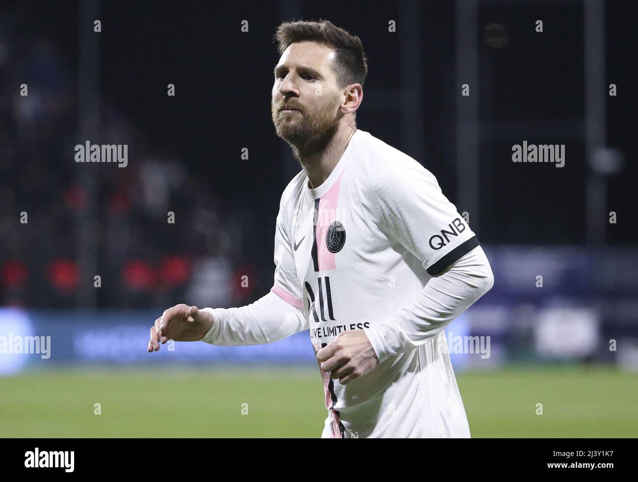Lionel Messi of PSG during the French championship Ligue 1 football ...