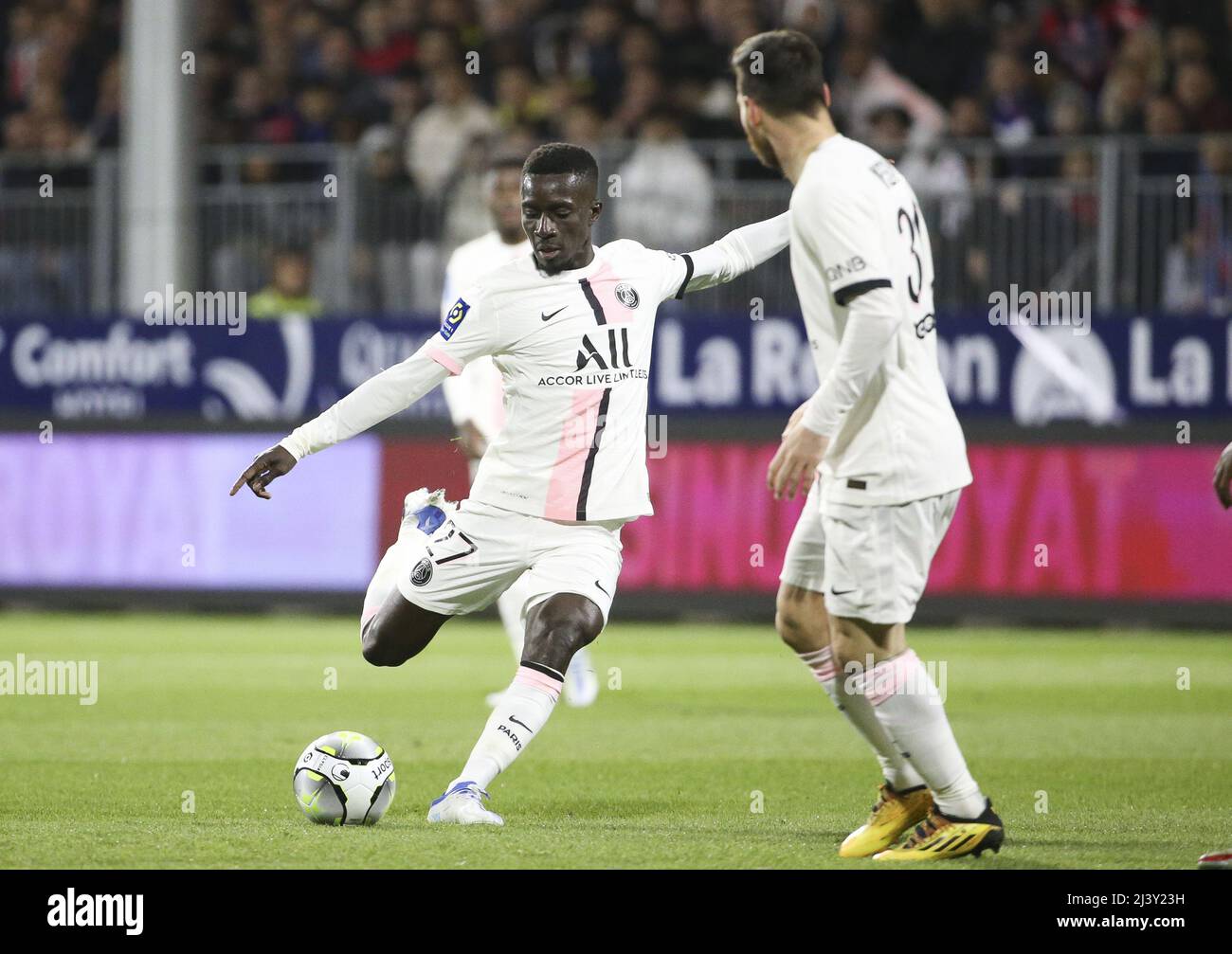Idrissa Gueye Gana of PSG during the French championship Ligue 1 ...