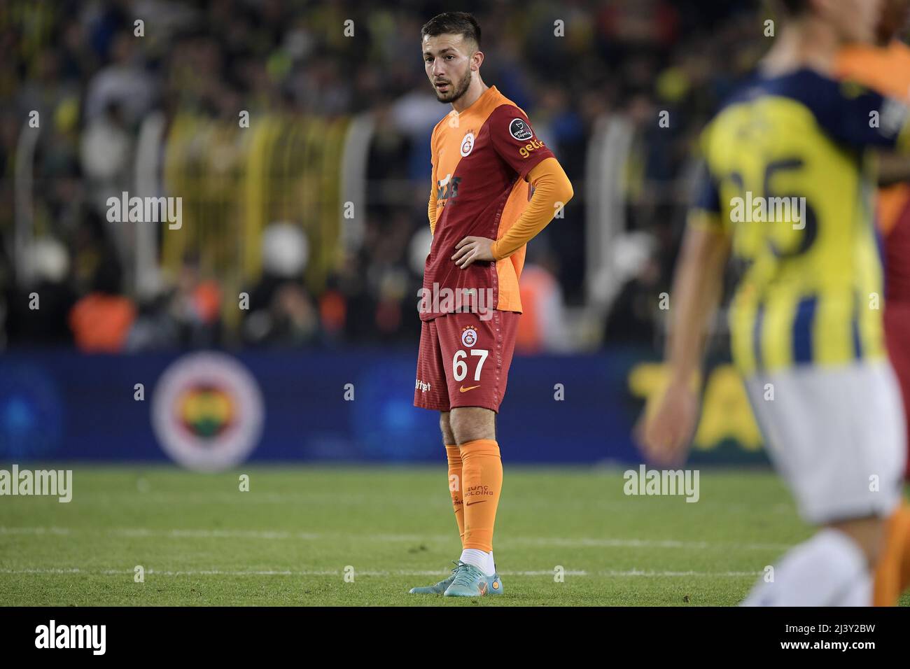 ISTANBUL - Halil Dervisoglu of Galastaray during the Turkish Superliga ...