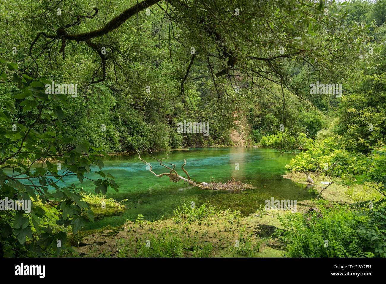 Blue eye albania hi-res stock photography and images - Alamy