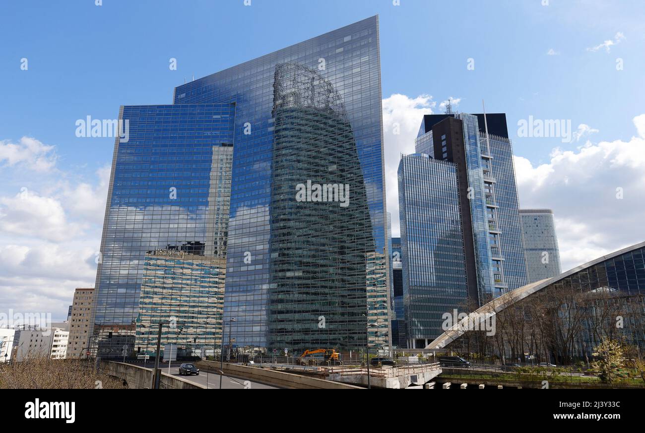 La Defense Business Quarter , area of Paris, French financial center ...