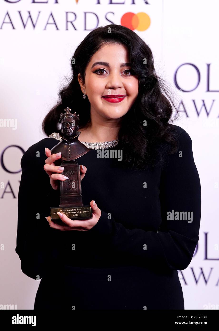 Arielle Smith in the press room after winning the Outstanding ...