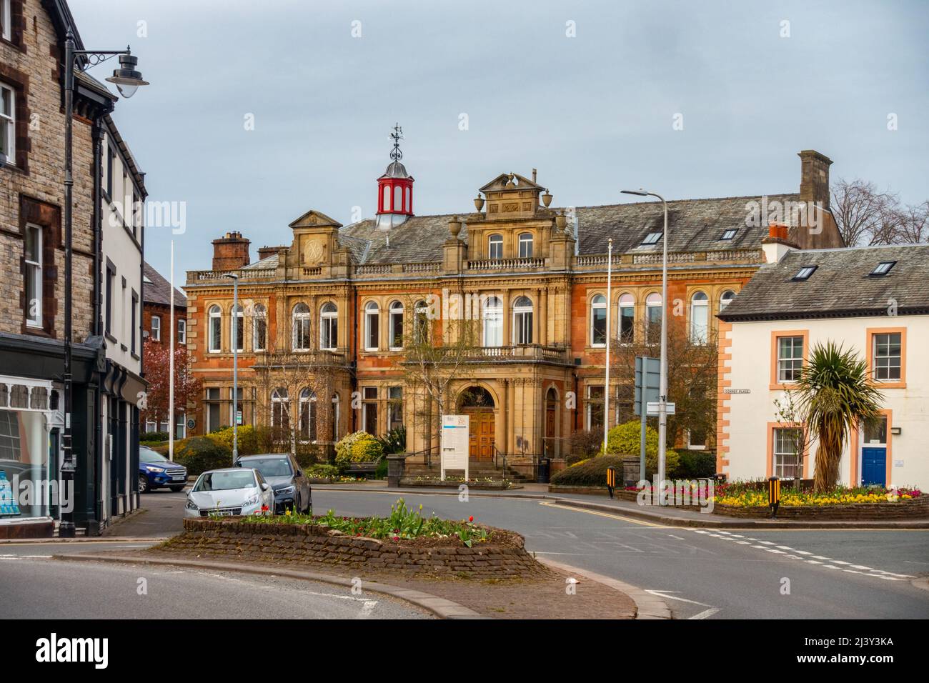 The town hall in Penrith, Cumbria, UK Stock Photo - Alamy
