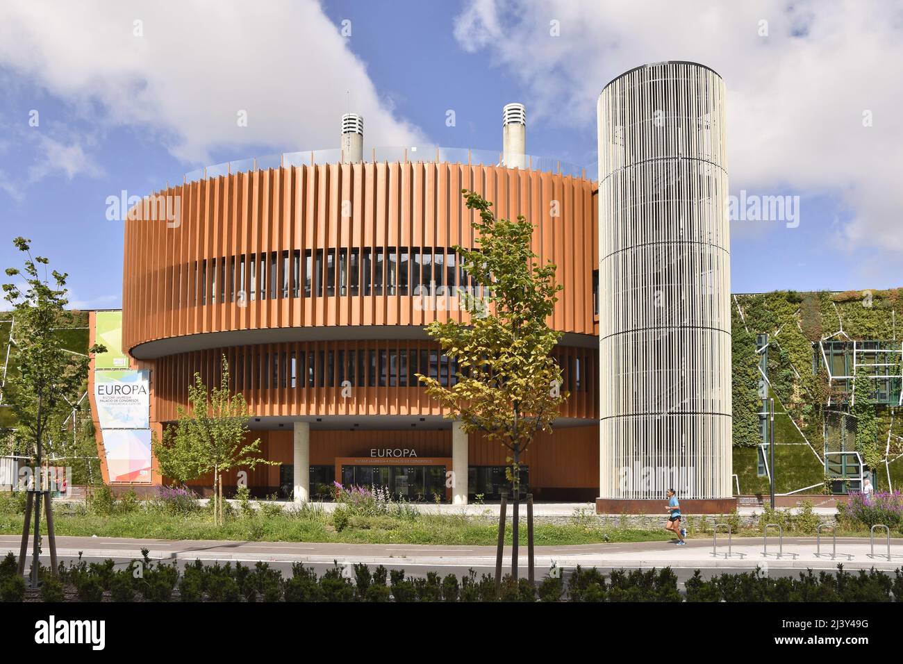 Palacio de Congresos Europa - Modern congress center building exterior ...