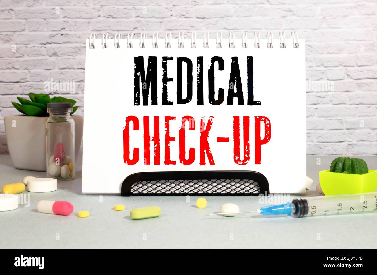 Medical check-up- doctor shows information Stock Photo - Alamy