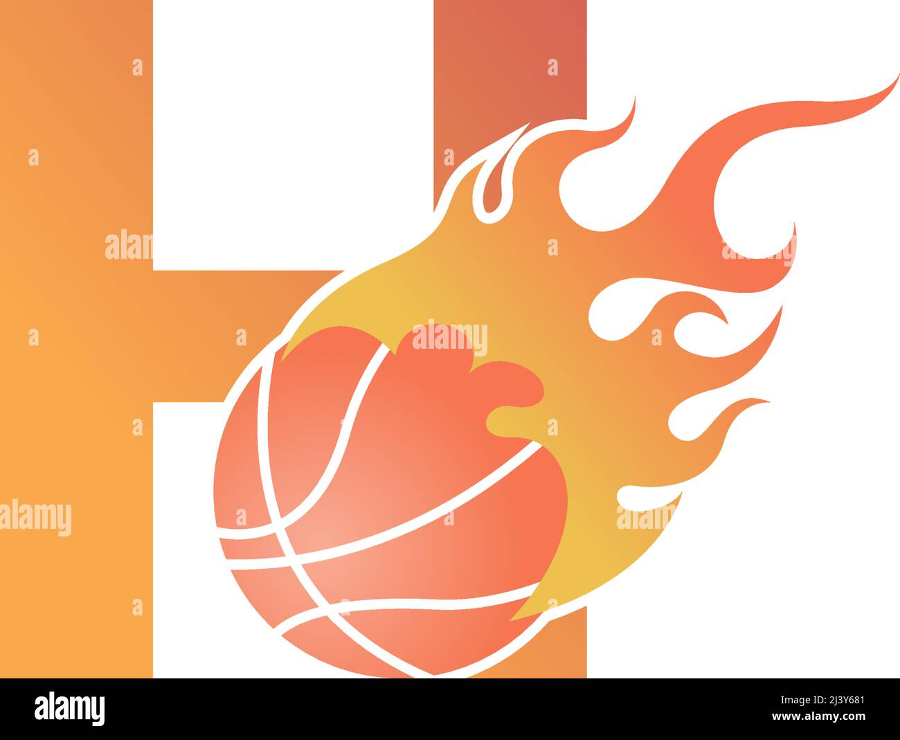 Basketball h Stock Vector Images - Alamy