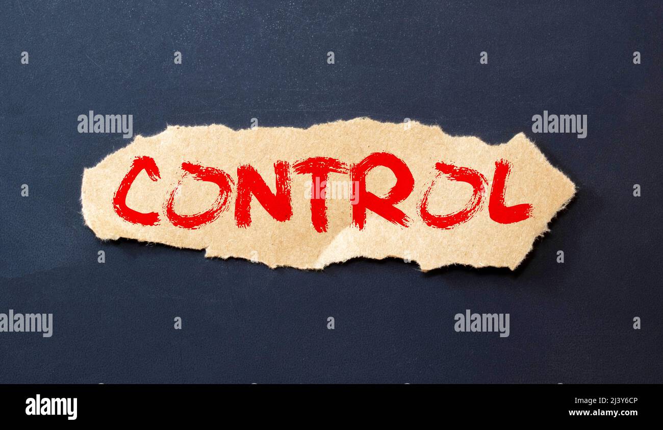 Word control hi-res stock photography and images - Alamy
