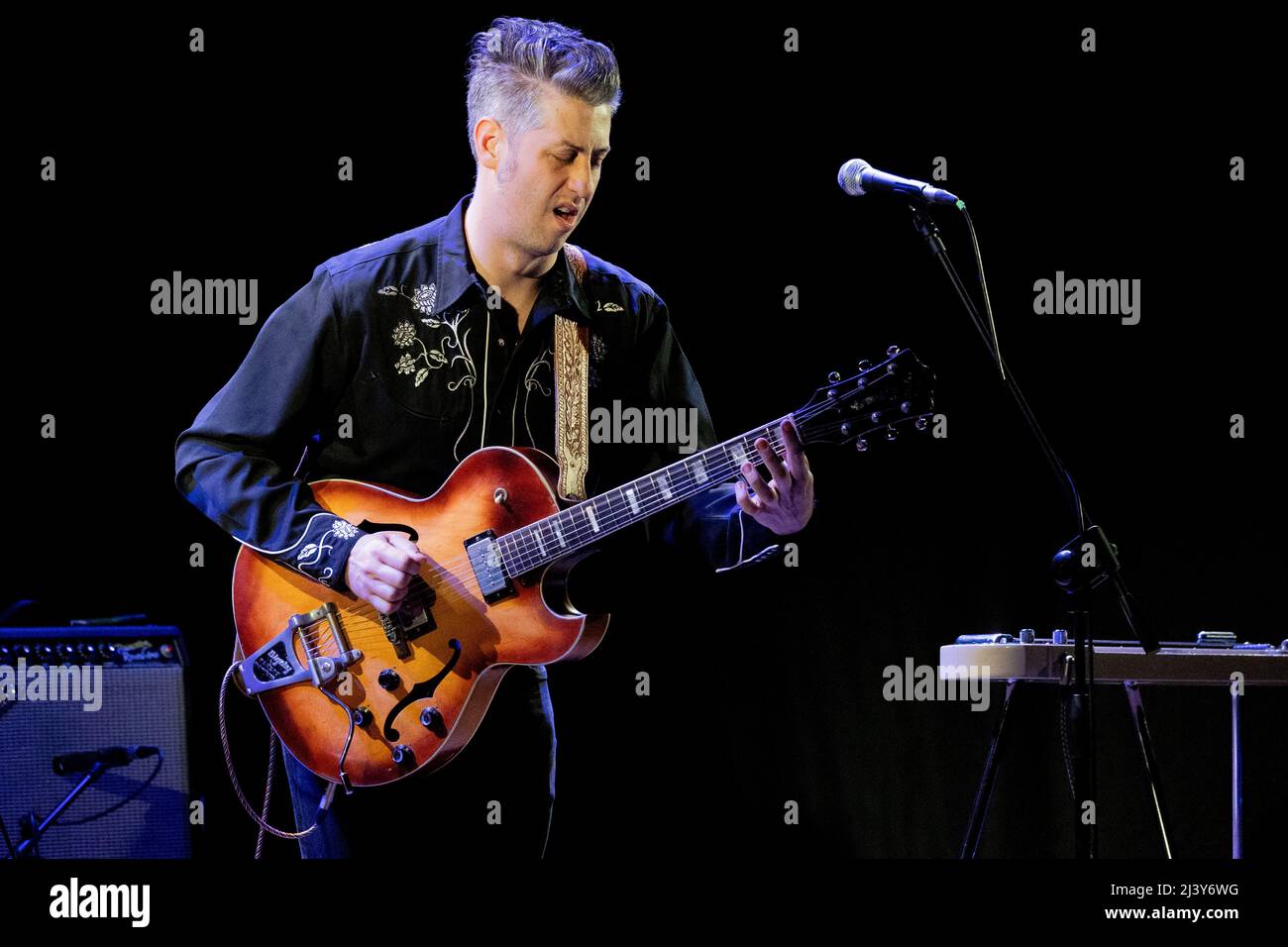 April 8, 2022, Milano, provincia di Milano, Italy: Lovesick Duo live in ...