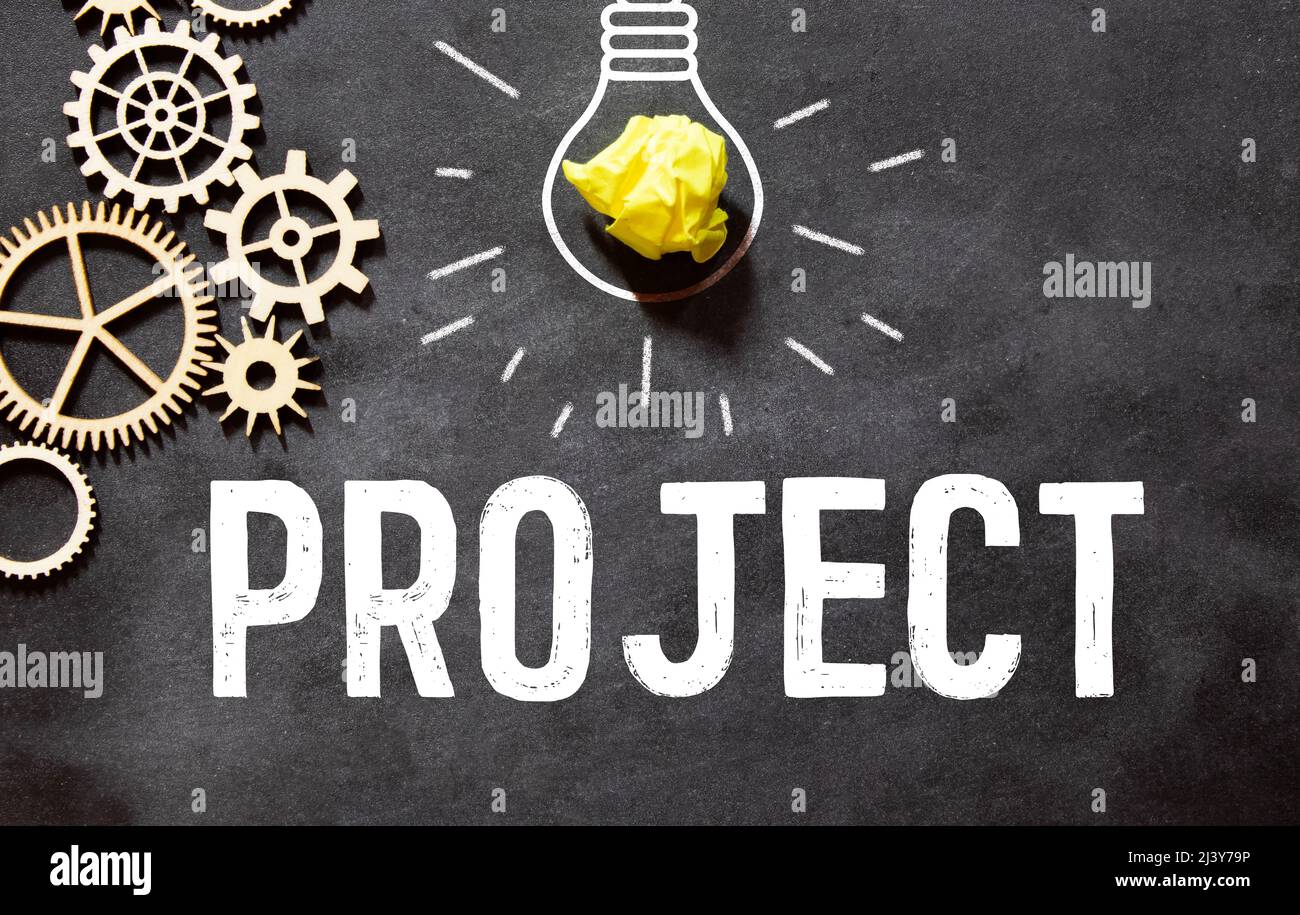 On a light background, wooden letters of the English alphabet and a ...