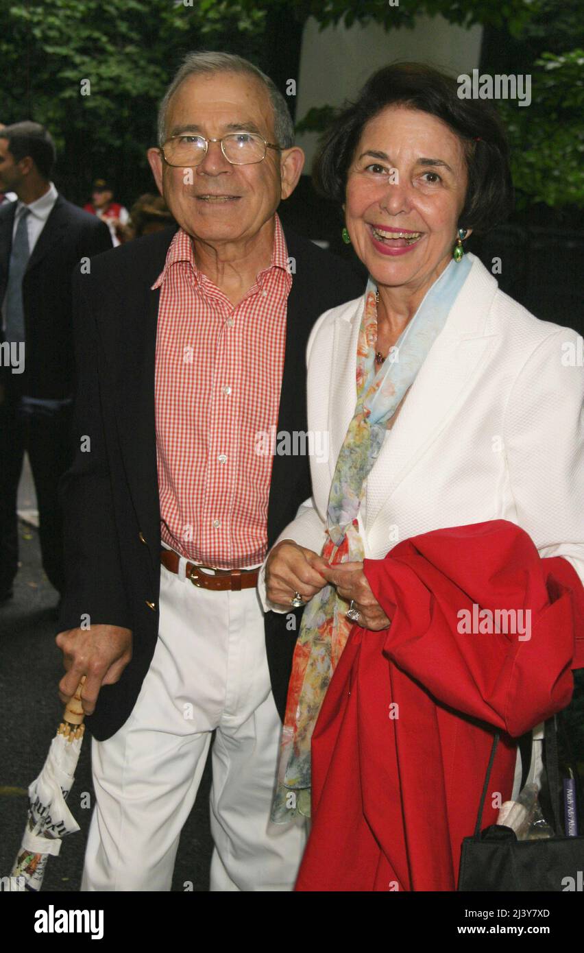 Donald Newhouse and wife Susan Marley Newhouse at The Public Theater's ...