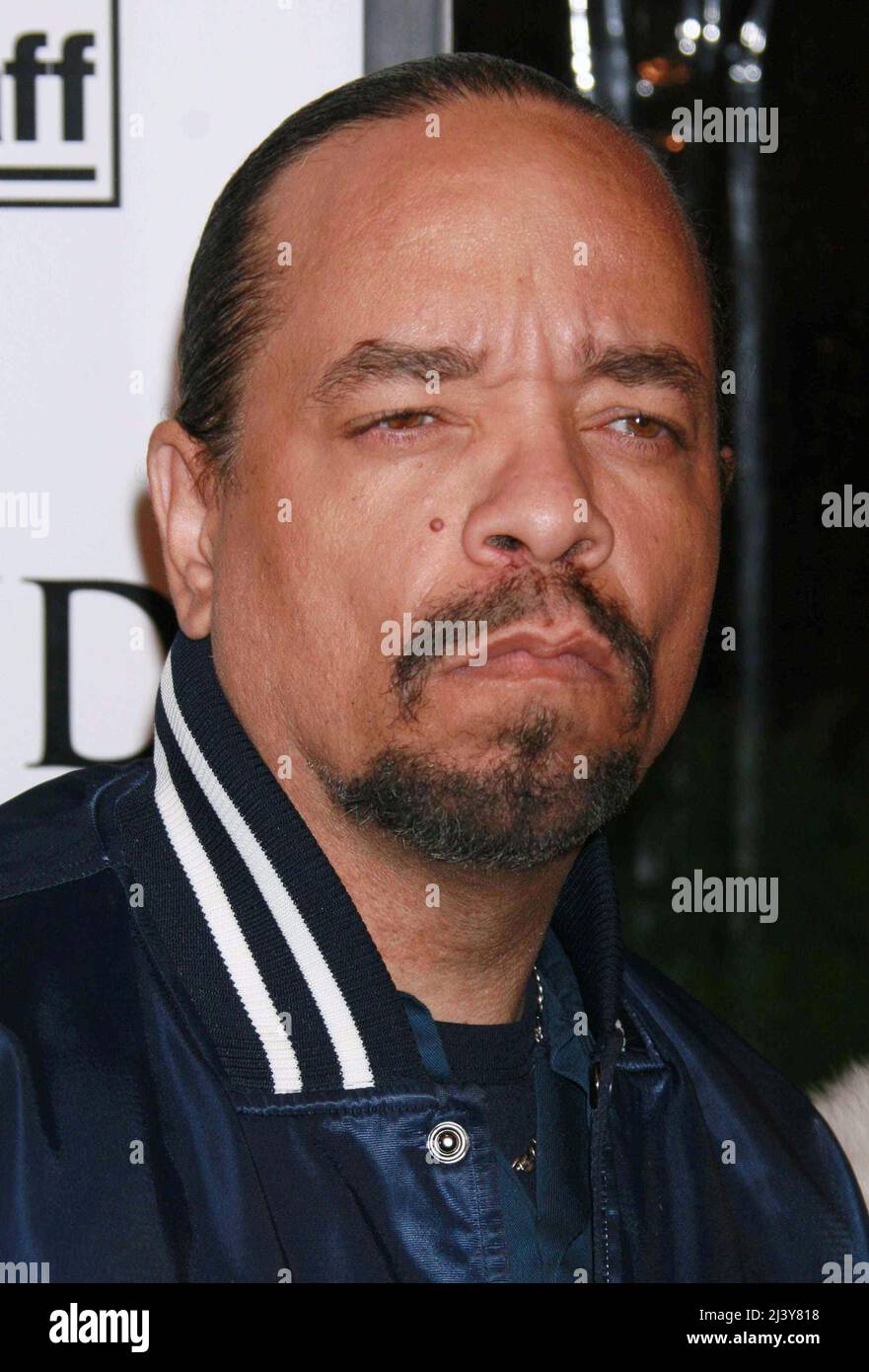Ice-T attends the premiere of "I Am Legend" at Madison Square Garden in ...