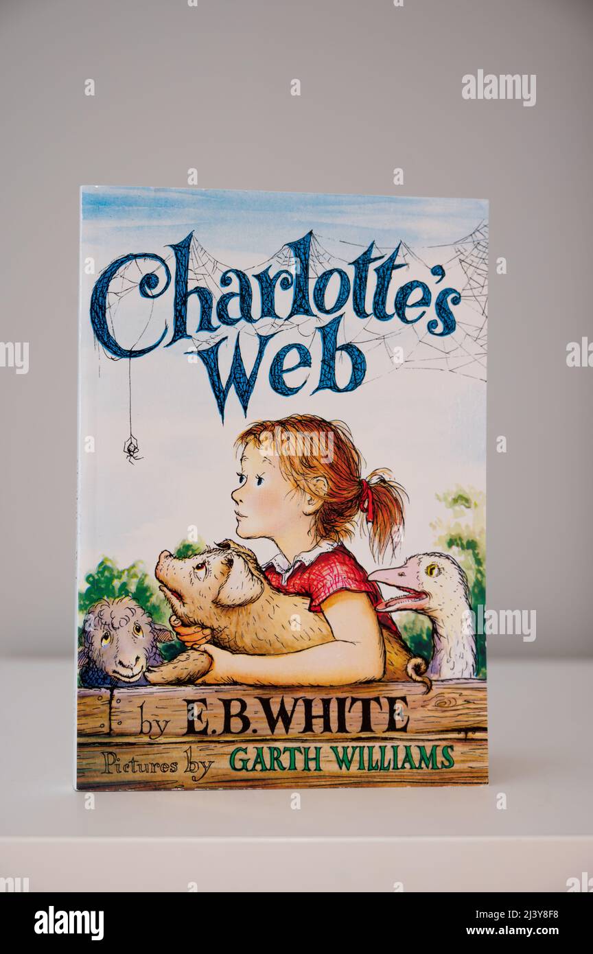 Calgary, Alberta - April 9, 2022: Charlotte's Web children's novel ...