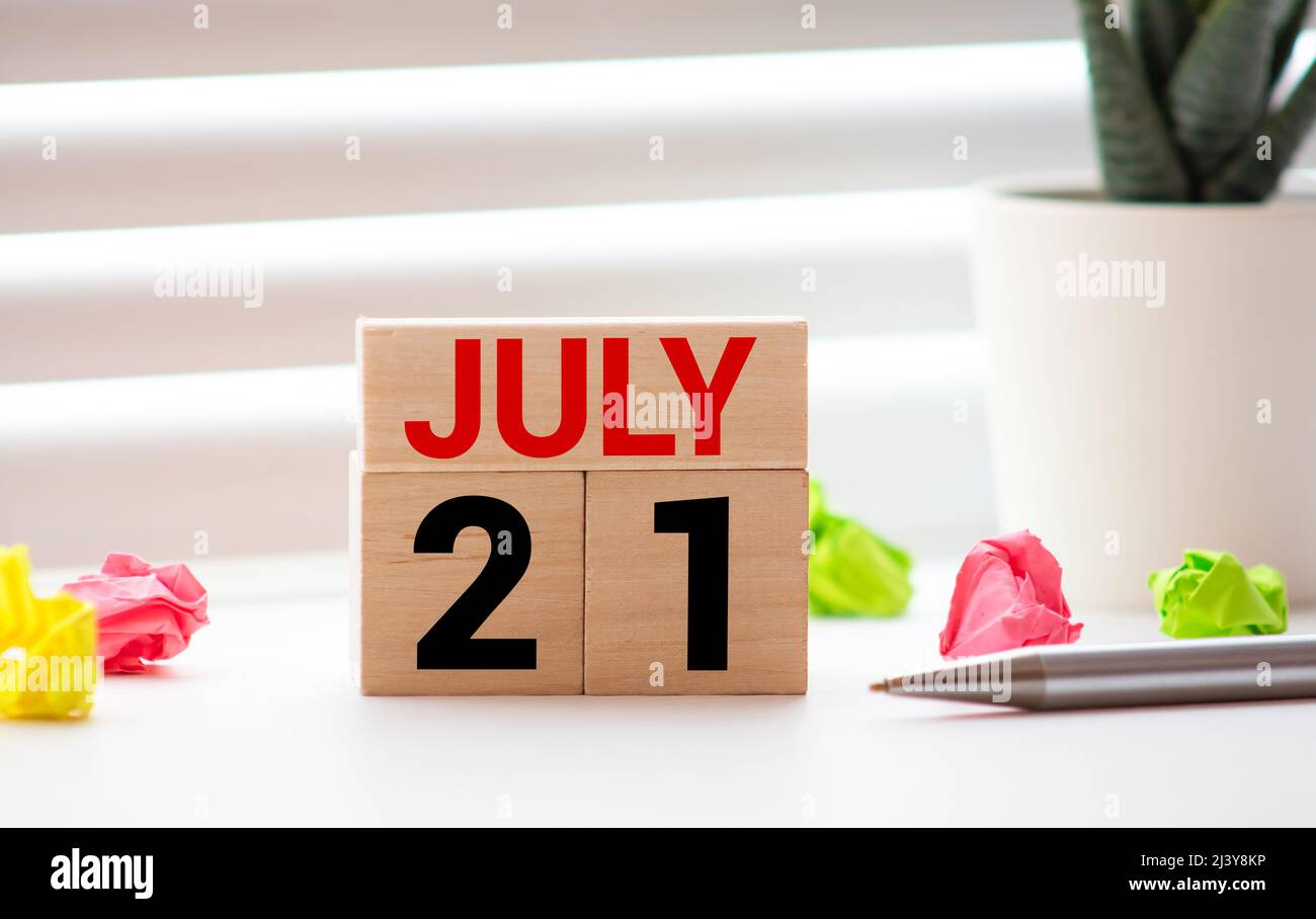 21st of July - 21 July - National Junk Food Day. National Be Someone ...