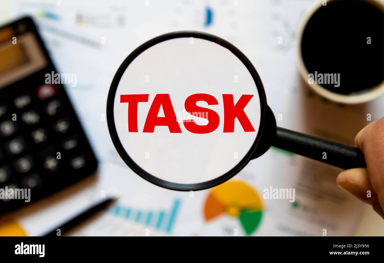 Word writing text My Tasks. Business concept for assigned piece of work ...